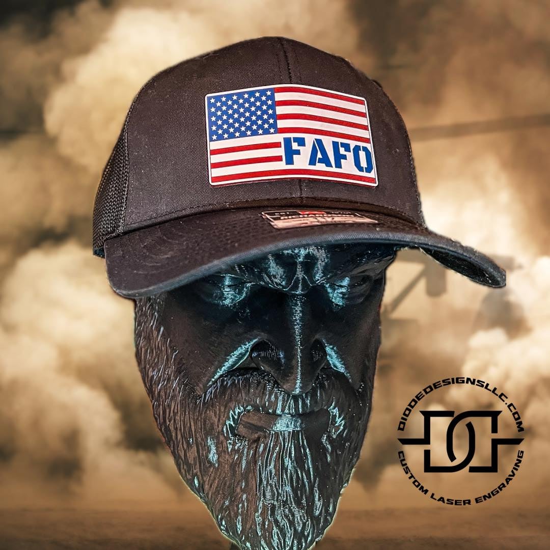 FAFO Flag Patch Design File | Diode Designs LLC