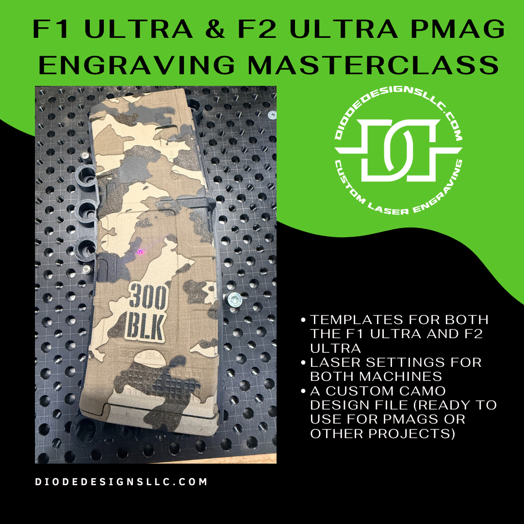PMag Engraving Masterclass – Live Recorded Course - F1 Ultra & F2 Ultra ...