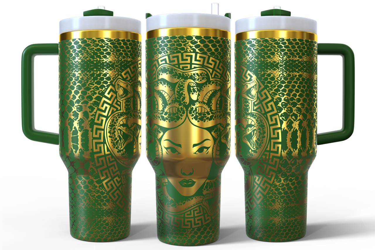 Medusa Wrap - 40oz Tumbler Wrap Design