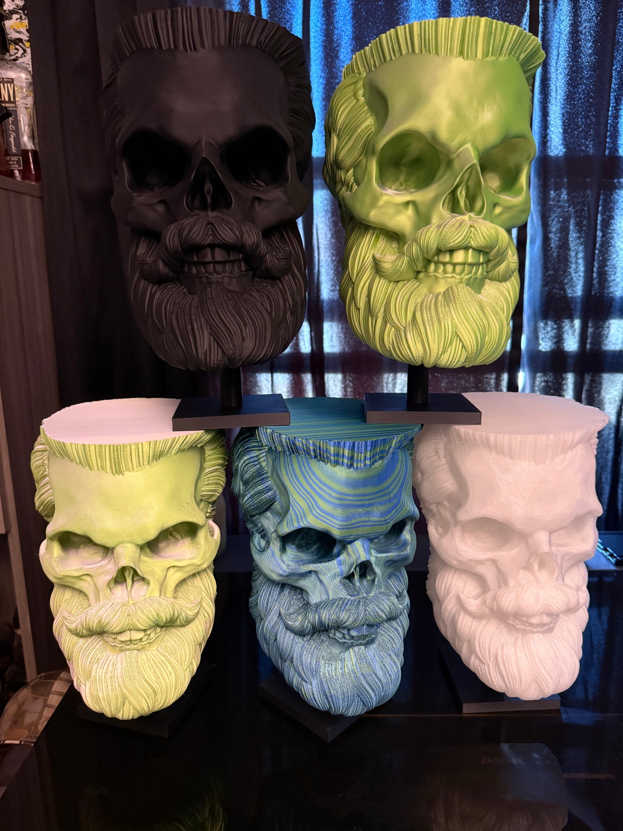 3D Skull - Hat Display